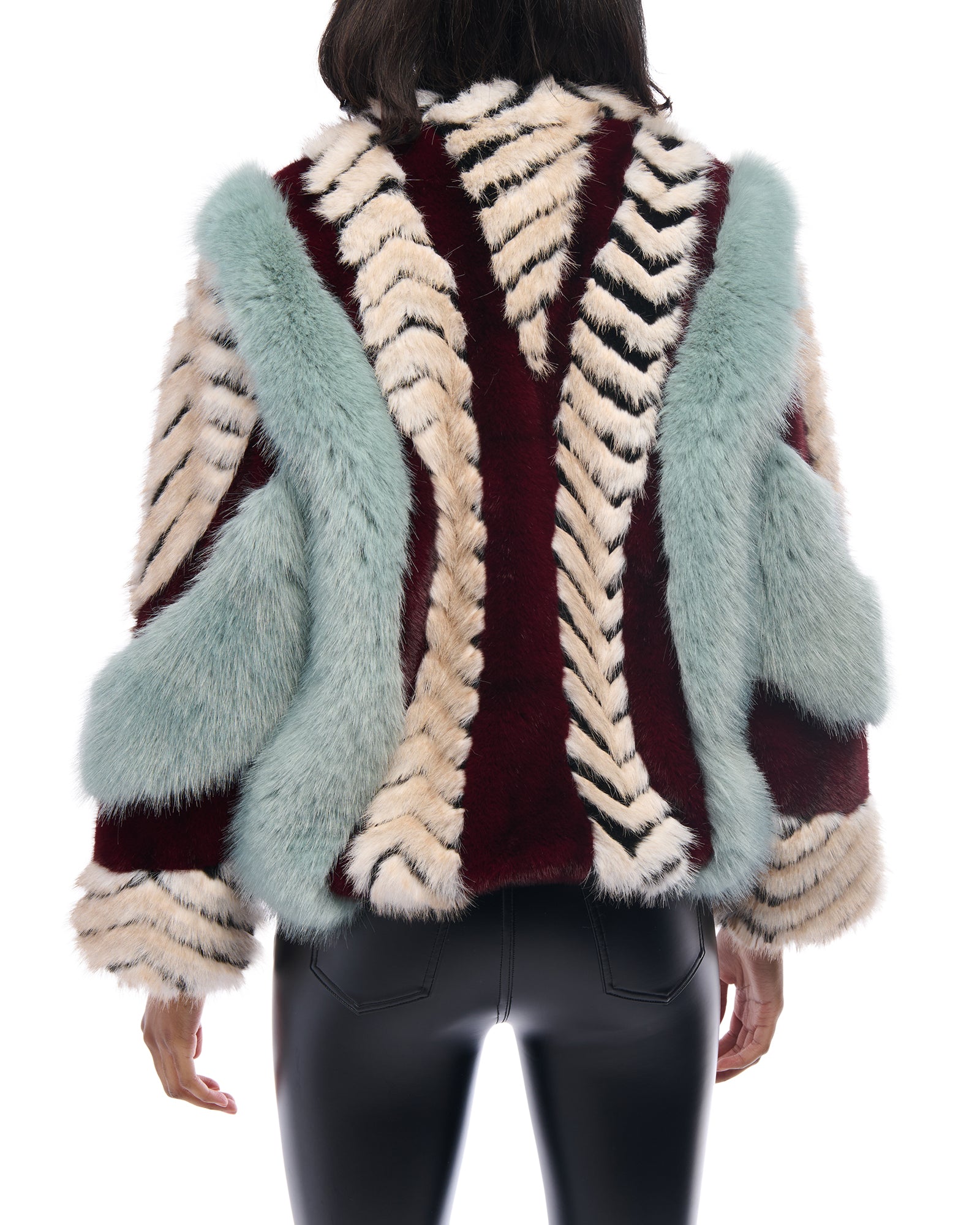 INEZ FAUX FUR JACKET | AZALEA WANG