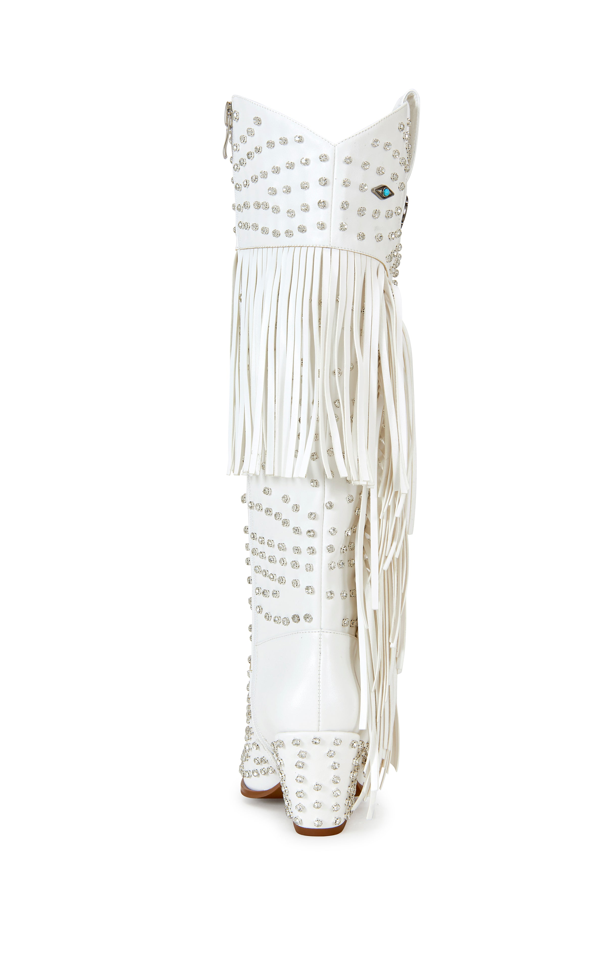 BENNETT-WHITE BLOCK BOOT | AZALEA WANG