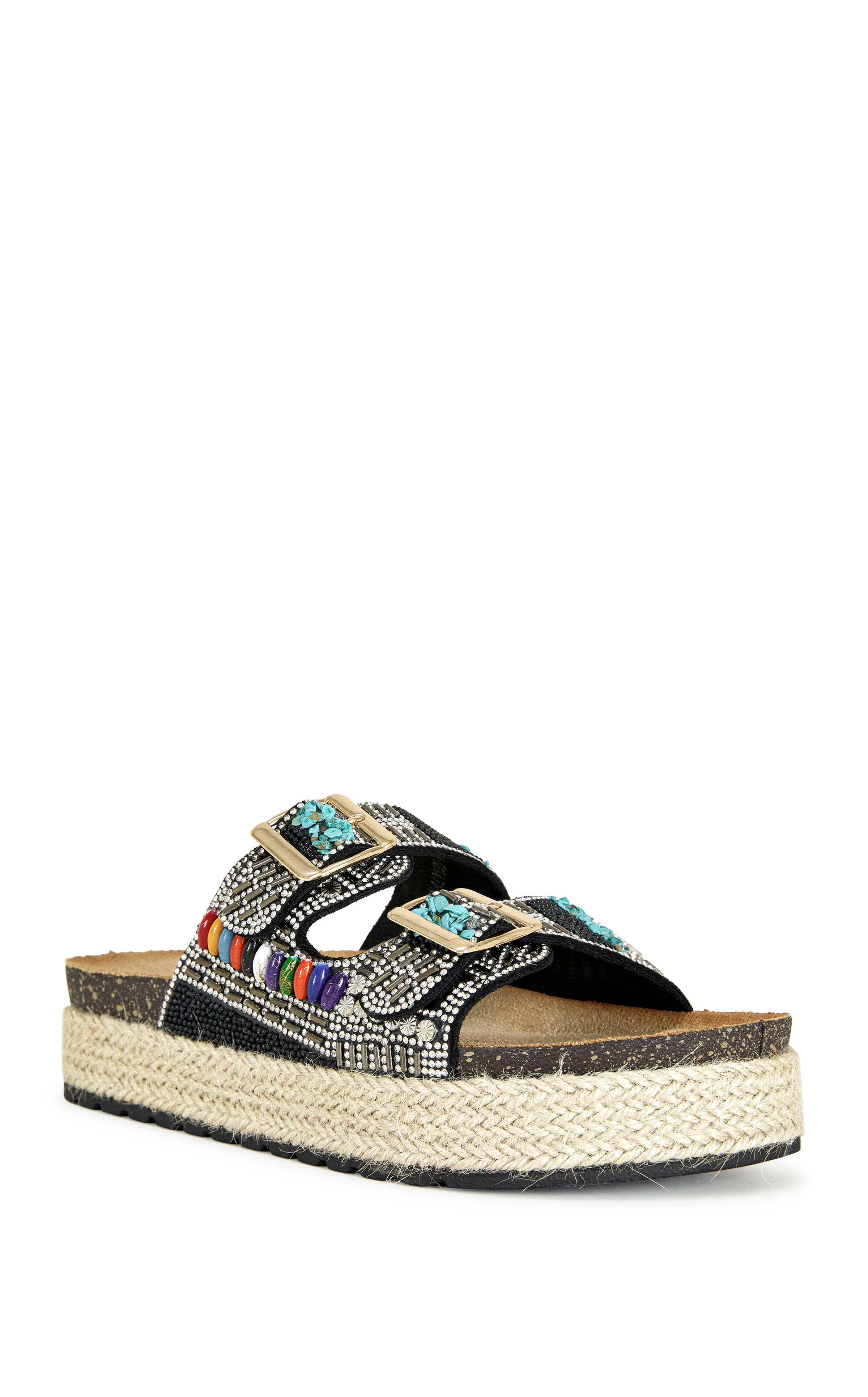 KAYLUM-MULTI FLATFORM SANDAL | AZALEA WANG