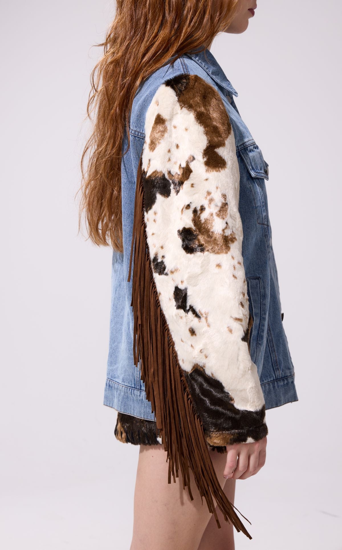 LILA-DENIM DENIM OUTERWEAR | AZALEA WANG