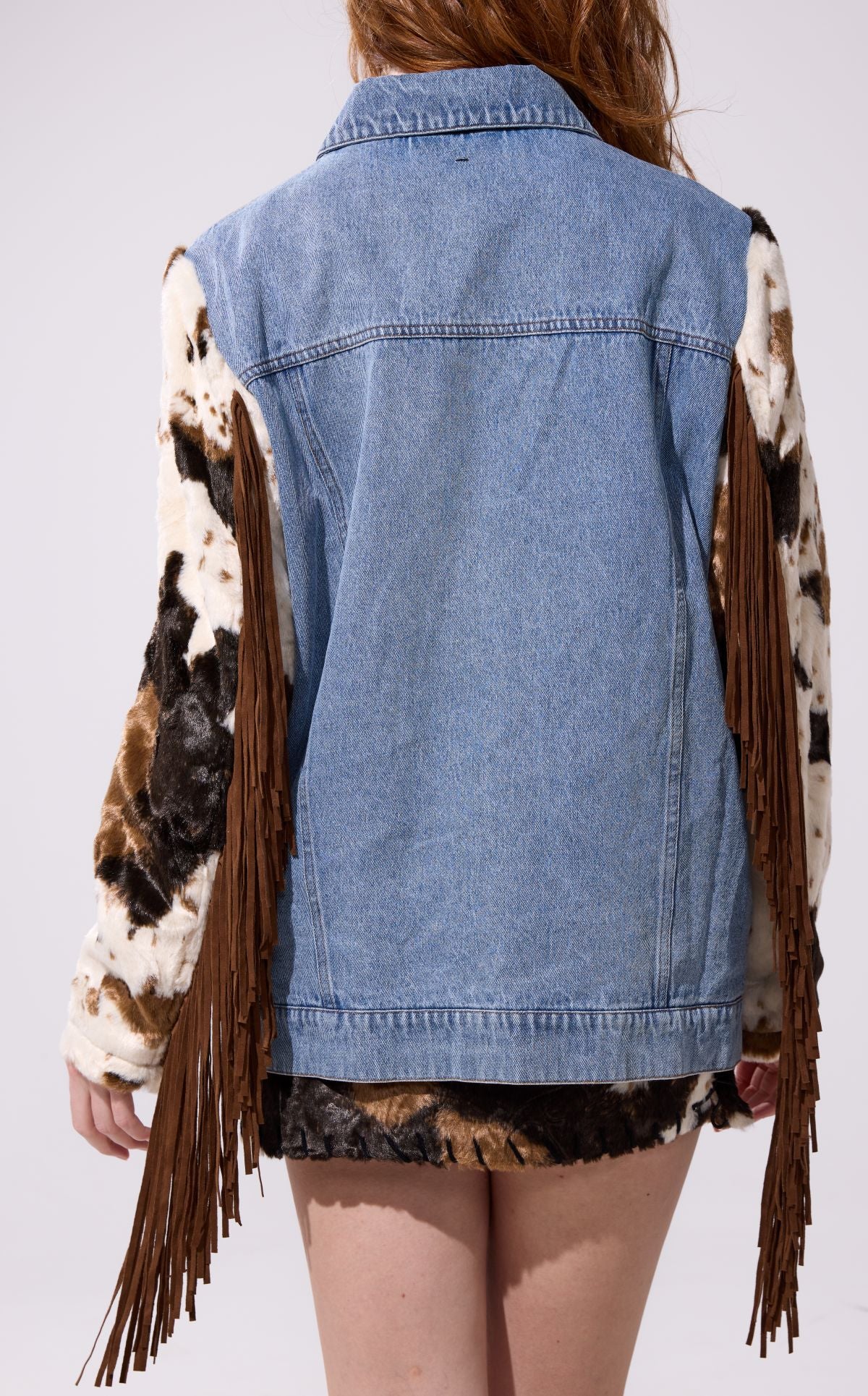 LILA-DENIM DENIM OUTERWEAR | AZALEA WANG